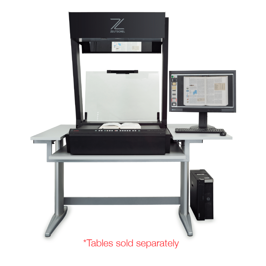 Zeutschel OS C Overhead Book Scanner | Archive and Library